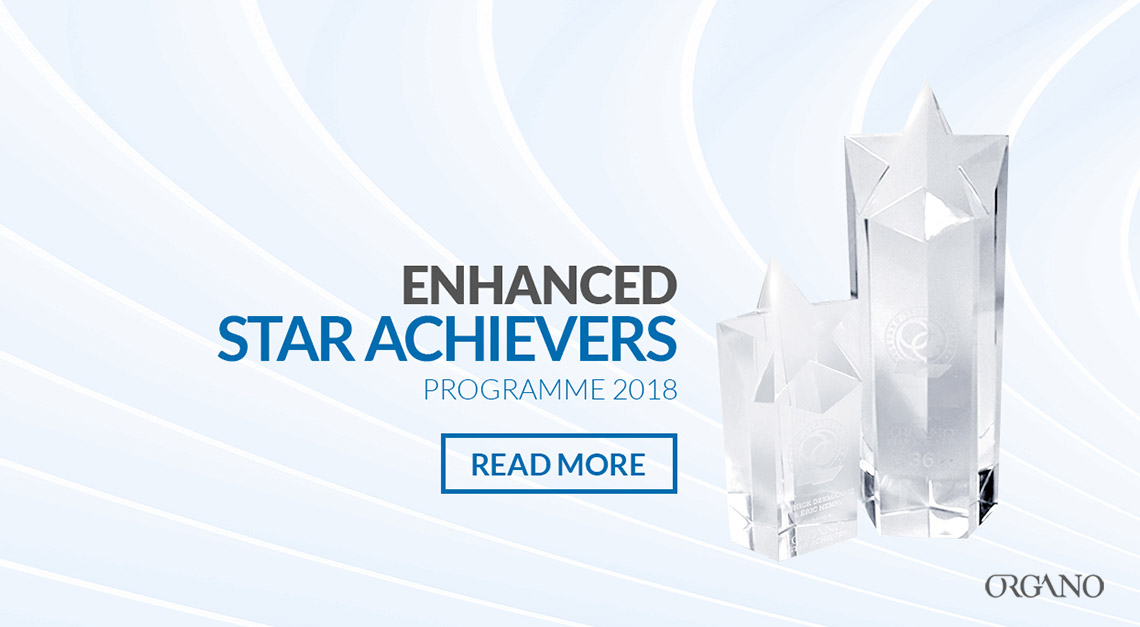 STAR ACHIEVERS – NEW REWARDS! - Organo Blog