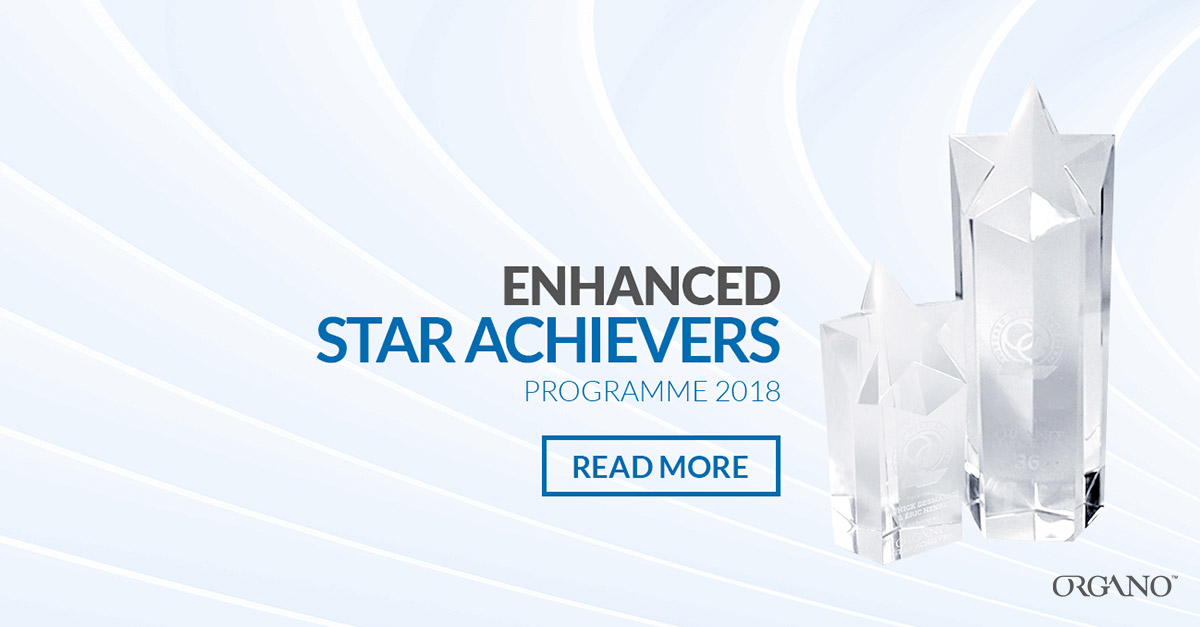 STAR ACHIEVERS – NEW REWARDS! - Organo Blog