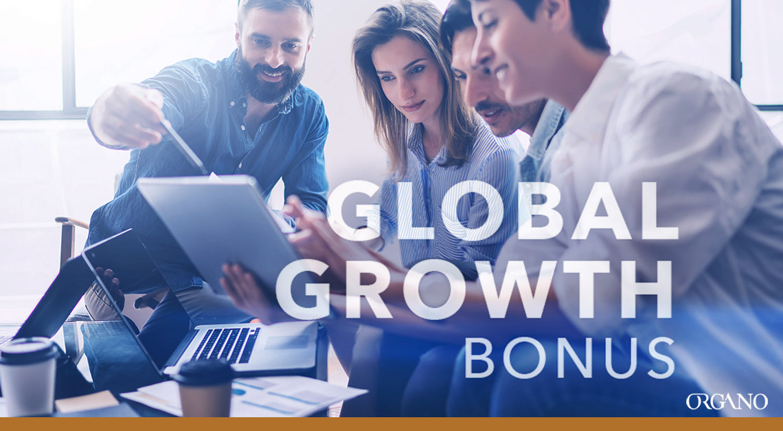Bring your business to the next level with the new Global Growth Bonus!