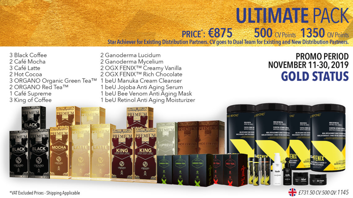 After Event Promo Pack – from 11th to 30th of November - Organo Blog