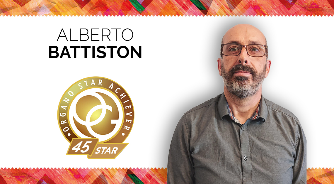 Interview with Alberto Battiston, 45 Star Achiever in May 2021 - Organo ...